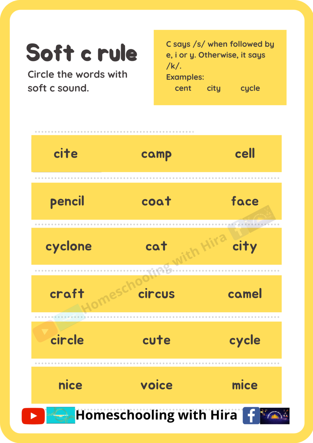 Worksheets For Spelling Rules – Home Schooling With Hira