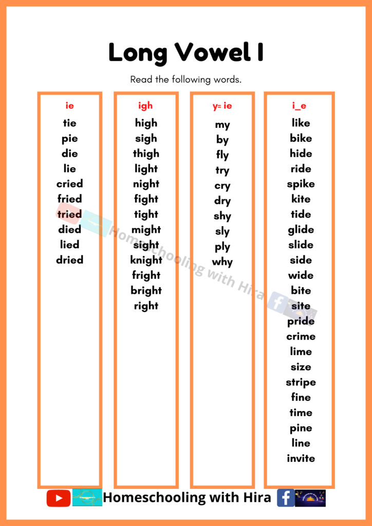 Reading Cards – Home Schooling With Hira