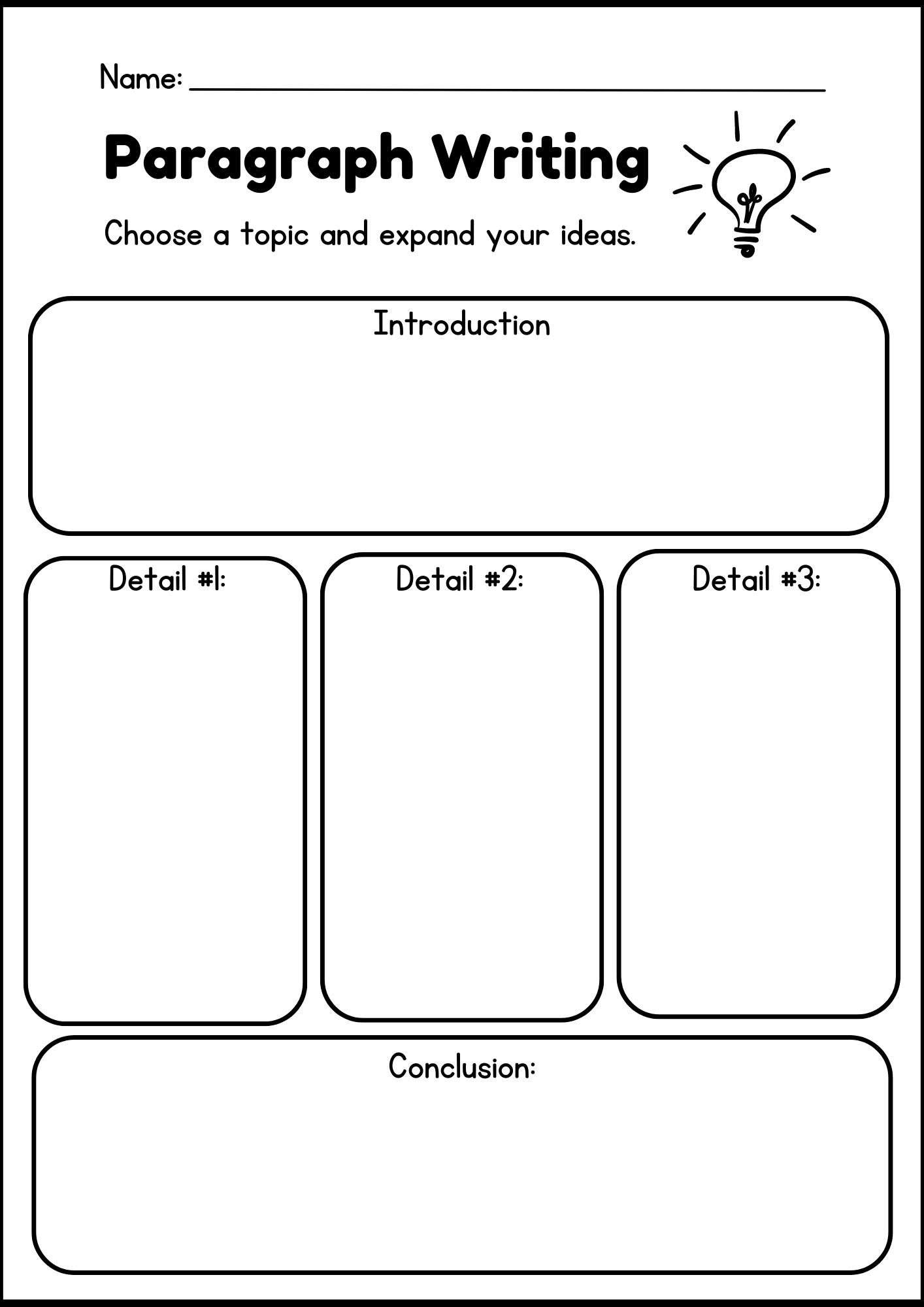 Creative Writing Worksheets – Home Schooling With Hira