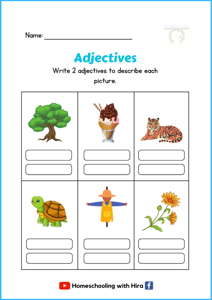 English Grammar – Home Schooling With Hira